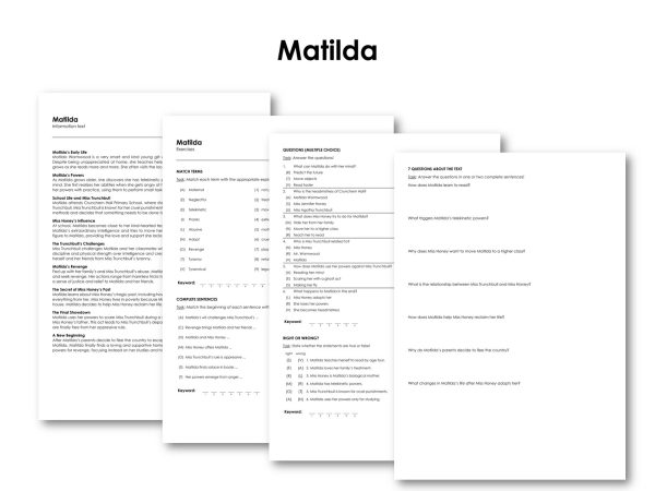 The Movie "Matilda" | Made By Teachers