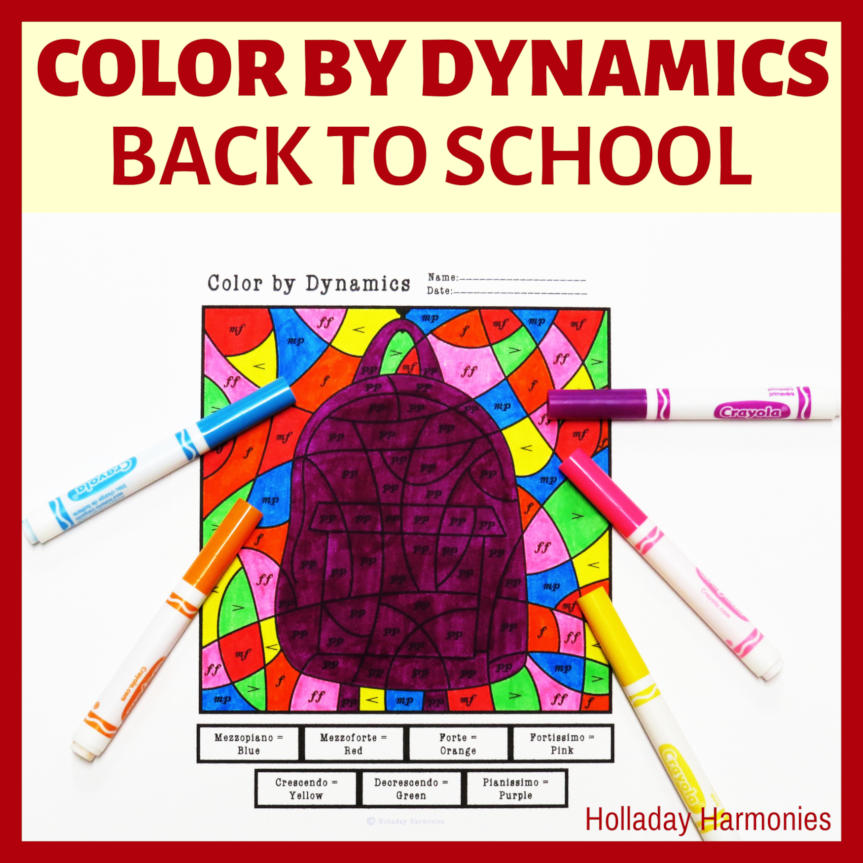 Back to School Color by Note - Treble and Bass Clef | Back to School ...