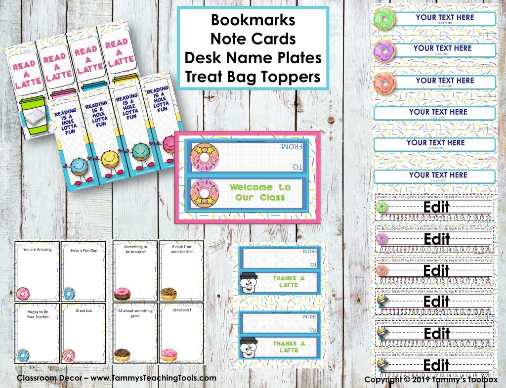 Donut Theme Classroom Decor - Made By Teachers