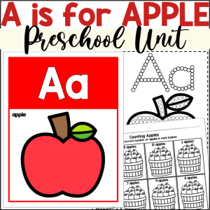 A is for Apple Preschool Lesson Plans - Made By Teachers