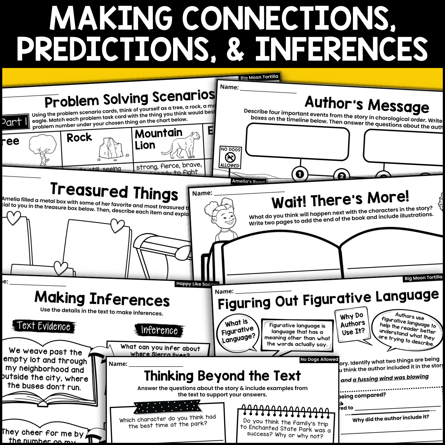 Exploring Realistic Fiction Interactive Read-Aloud Activities BUNDLE ...