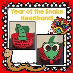 Chinese New Year Craft, Year of the Snake Craft Lunar New Year 2025 ...