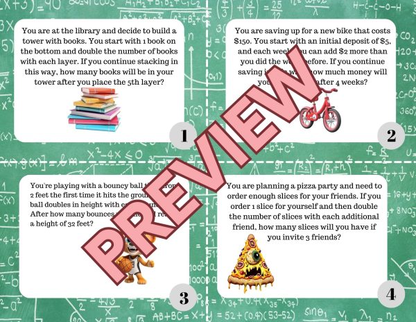 EXPONENTS & WHOLE NUMBERS * Task Cards * 6th Grade Middle School Math ...