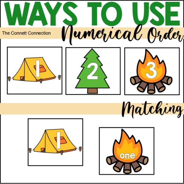 Camping Alphabet and Number Cards and Puzzles - Made By Teachers