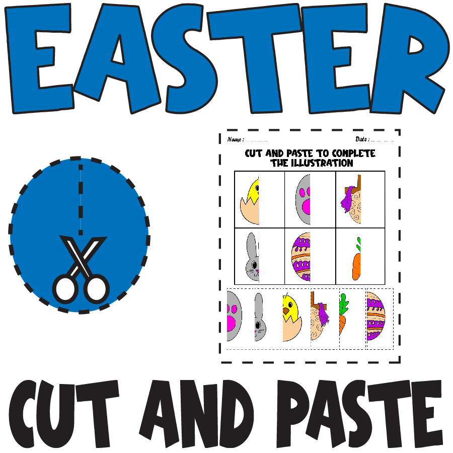 All About Easter Bundle , Easter Coloring Bundle Activities | Made By ...
