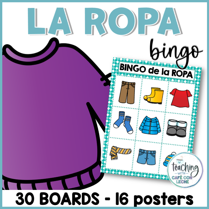 Bingo de los útiles de la escuela - School Supplies Bingo in Spanish ...