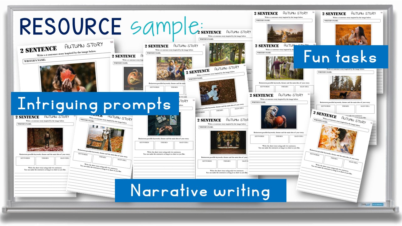 Fall Day 2 Sentence Story Flash Fiction Writing Autumn Micro Fiction ...