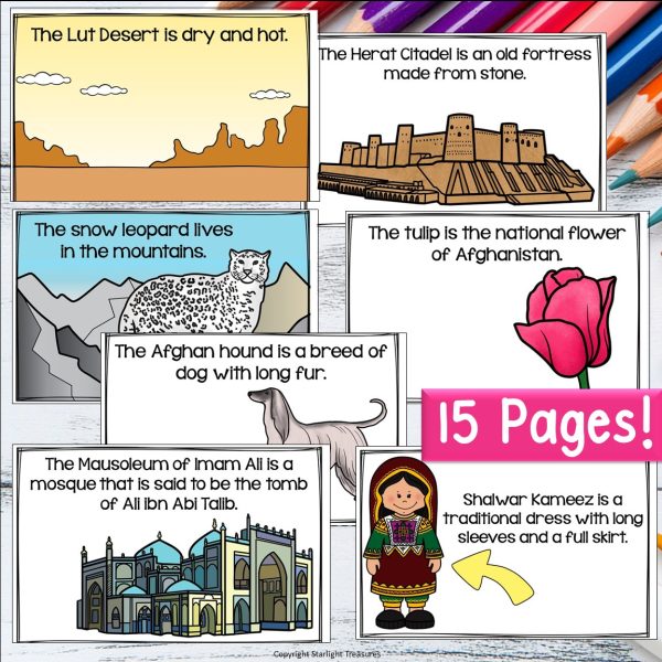 Afghanistan Mini Book for Early Readers - A Country Study | Made By ...