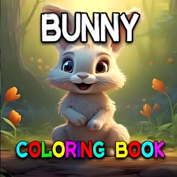 Bunny Coloring Book : Bunny Magic - Artistic Adventures in Coloring ...