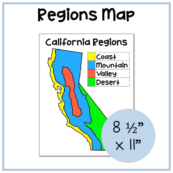 California Regions Bulletin Board - California History Posters - Made ...