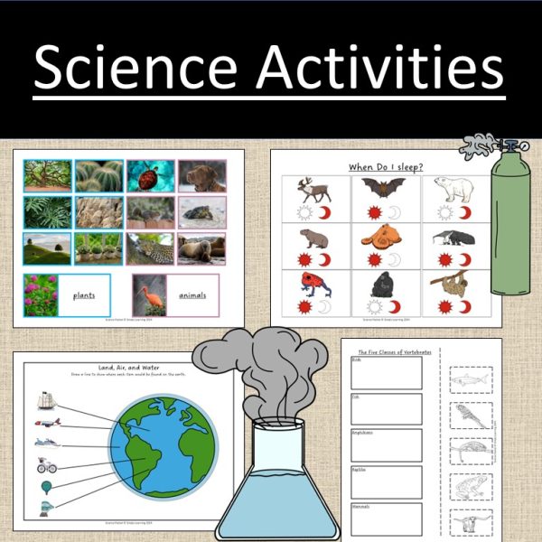 Science Cards and Worksheets - Made By Teachers