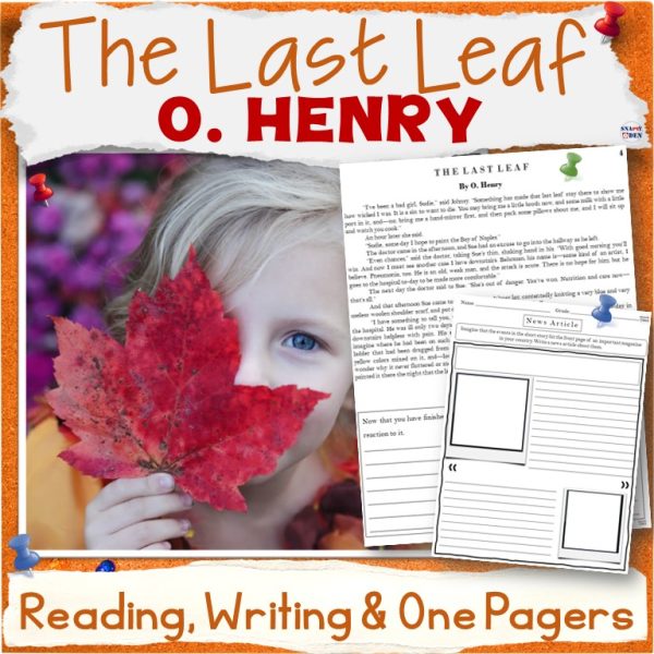 Fall Short Story Lesson - The Last Leaf by O. Henry Autumn Story ...