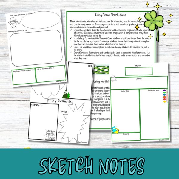 March Fiction & Nonfiction Paired Reading Passages, Task Cards, Sketch ...