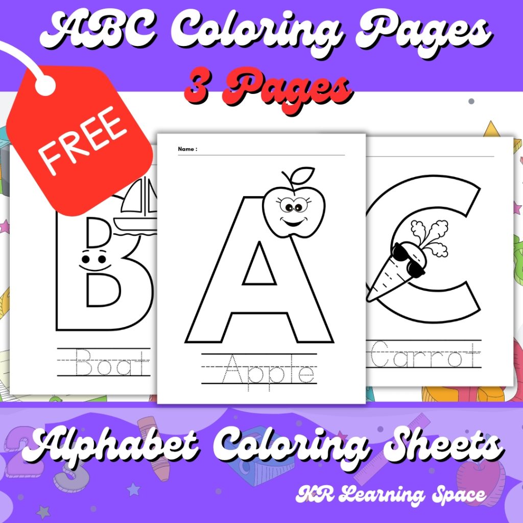 ABC Coloring Pages, Kids artwork, Preschool Printables, Worksheets Free ...