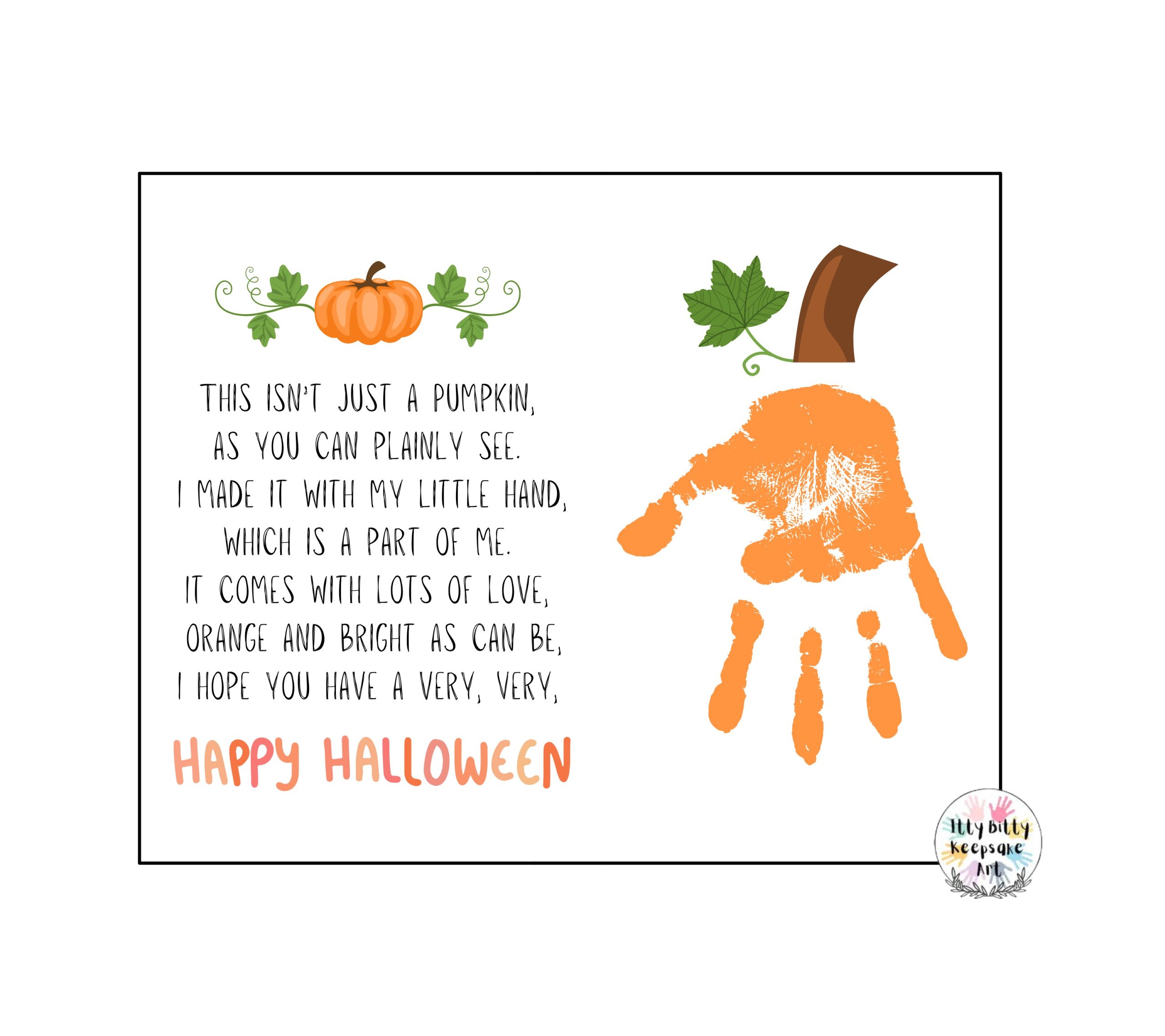 Letter F Handprint Art Craft Printable Template / F is for Flower ...