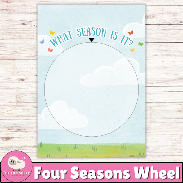 Four Seasons Wheel | Seasons & Months of the Year Circle Time 4 Seasons ...