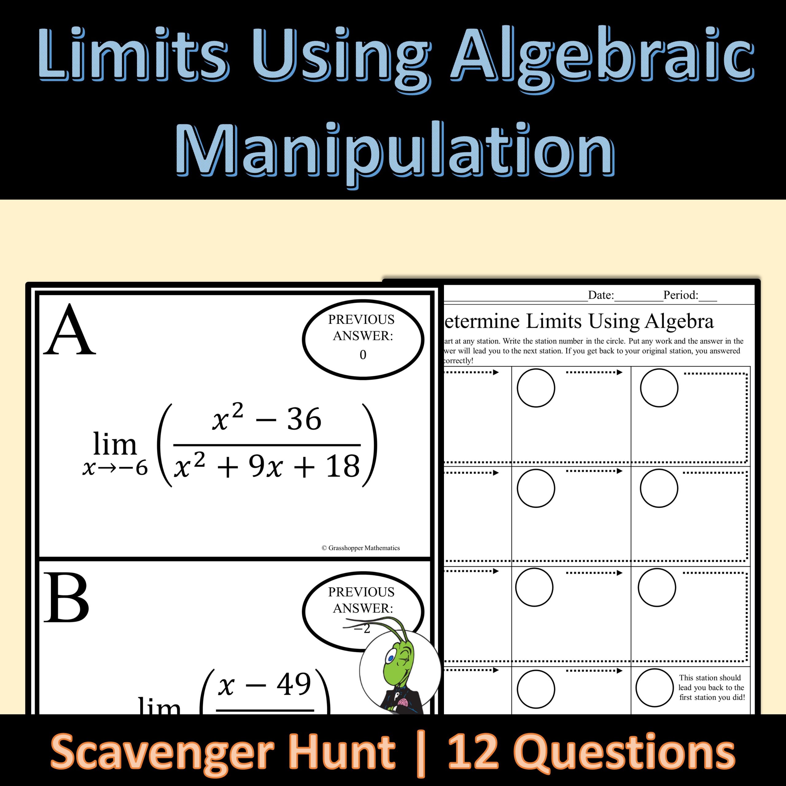 Derivative Rules Folding Graphic Organizer Calculus | Made By Teachers