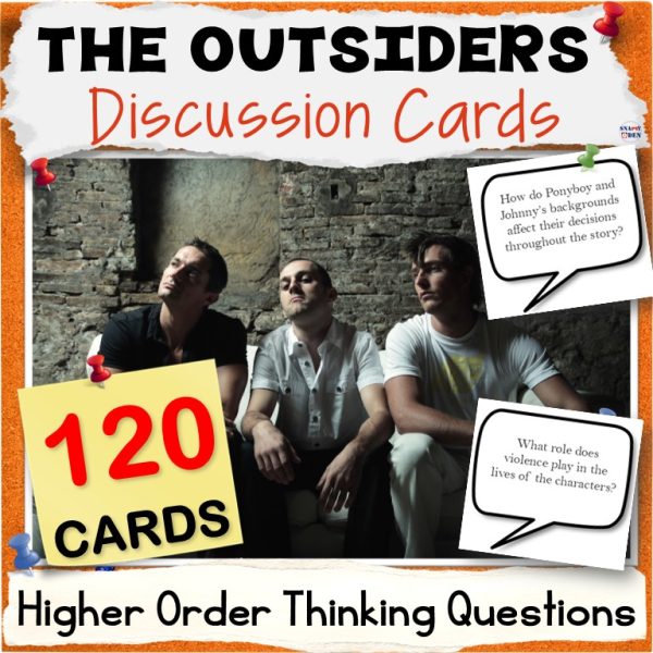 The Outsiders Novel Study Discussion Questions Book Club Discussion ...