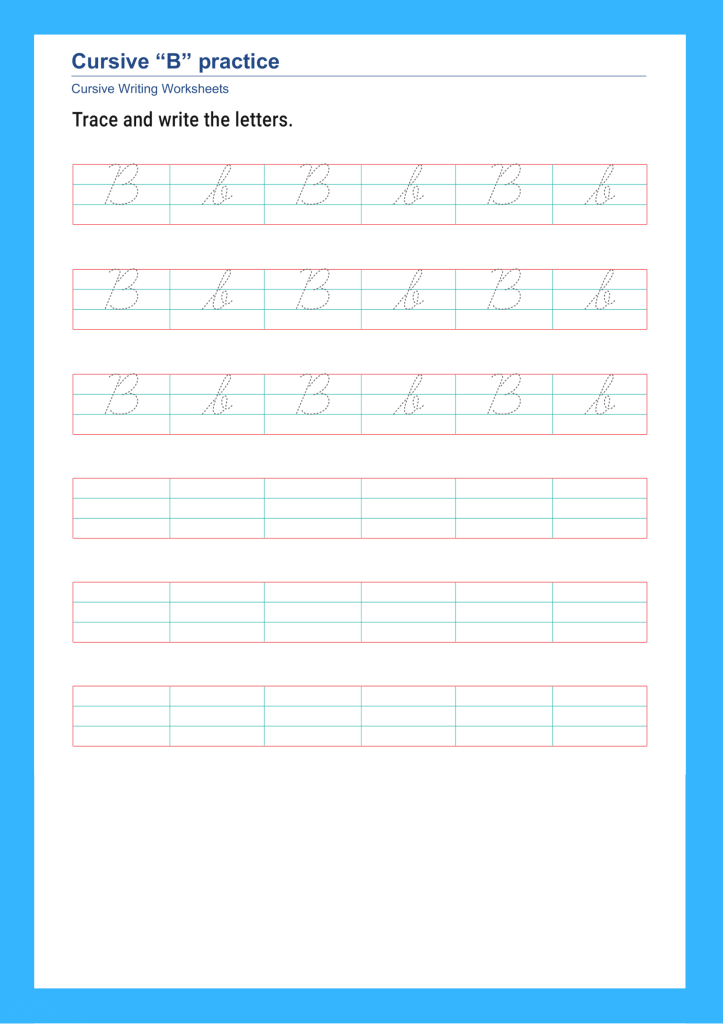 Cursive Writing Mastery: A Complete Alphabet Workbook | Made By Teachers