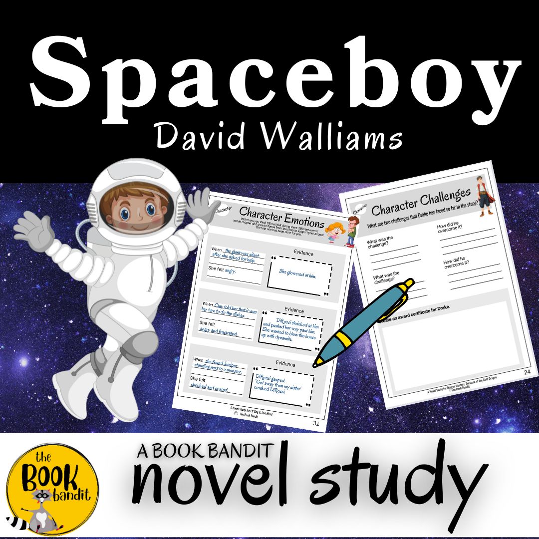 SPACEBOY NOVEL STUDY based on the book by David Walliams | Made By Teachers