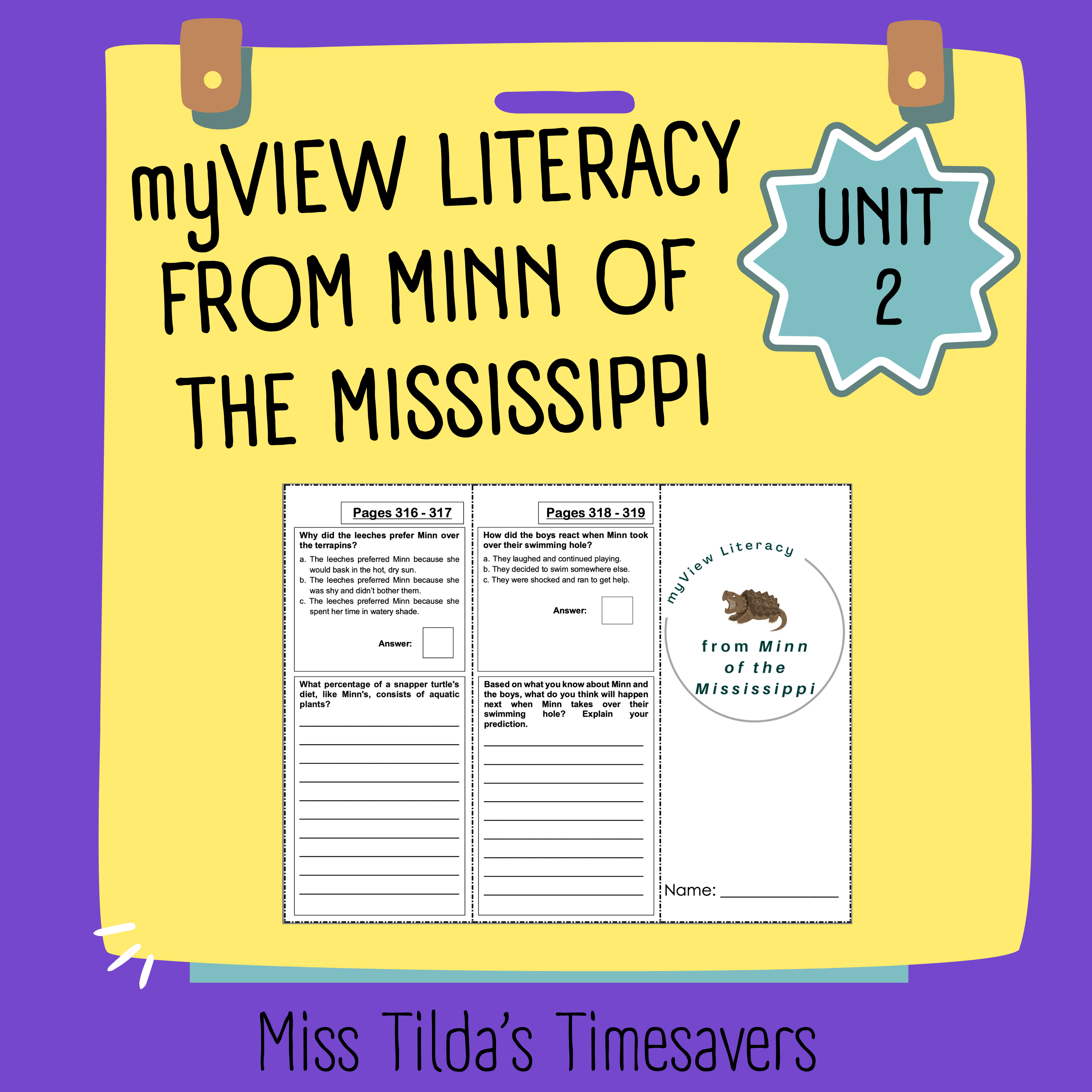 Thunder Rose Quiz - Grade 4 HMH into Reading | Made By Teachers