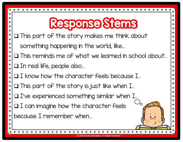 Making Connections Reading Posters - Made By Teachers