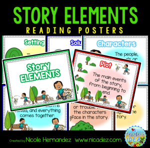 Story Elements Posters for the Classroom | Made By Teachers