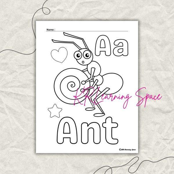 26 Printable Alphabet Coloring Pages Worksheets for Kids Preschool ...