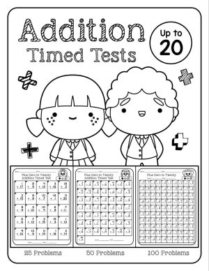 Addition and Subtraction Timed Tests | Math Fact Fluency Worksheets ...