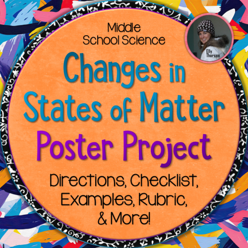Changes in States of Matter Poster Project Phase Changes Research ...