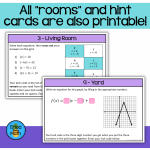 Absolute Value Equations, Inequalities, & Graphs Escape Room Activity ...