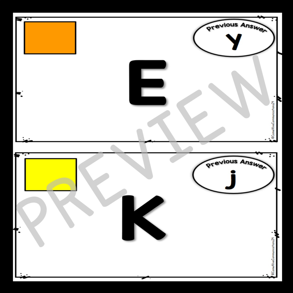 Uppercase and Lowercase Letter Match Hunt #2 Independent Center PK, K ...