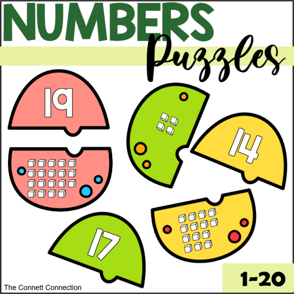 Dinosaur Alphabet and Number Flash Cards and Puzzles - Made By Teachers