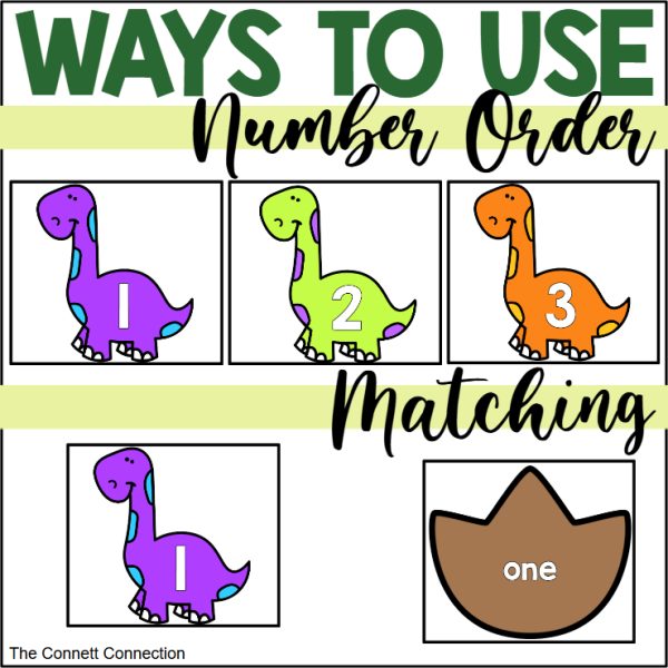 Dinosaur Alphabet and Number Flash Cards and Puzzles - Made By Teachers
