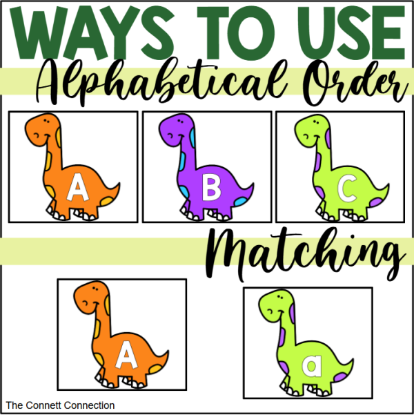 Dinosaur Alphabet and Number Flash Cards and Puzzles - Made By Teachers