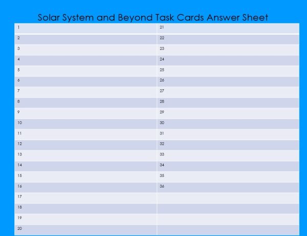 Solar System and Beyond Task Cards (Earth Science, Astronomy) | Made By ...