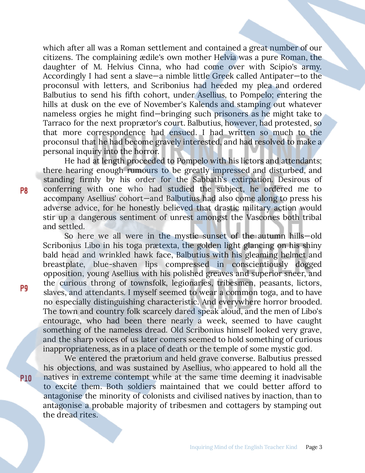 "The Very Old Folk" by H.P. Lovecraft Close Reading Analysis Worksheet ...