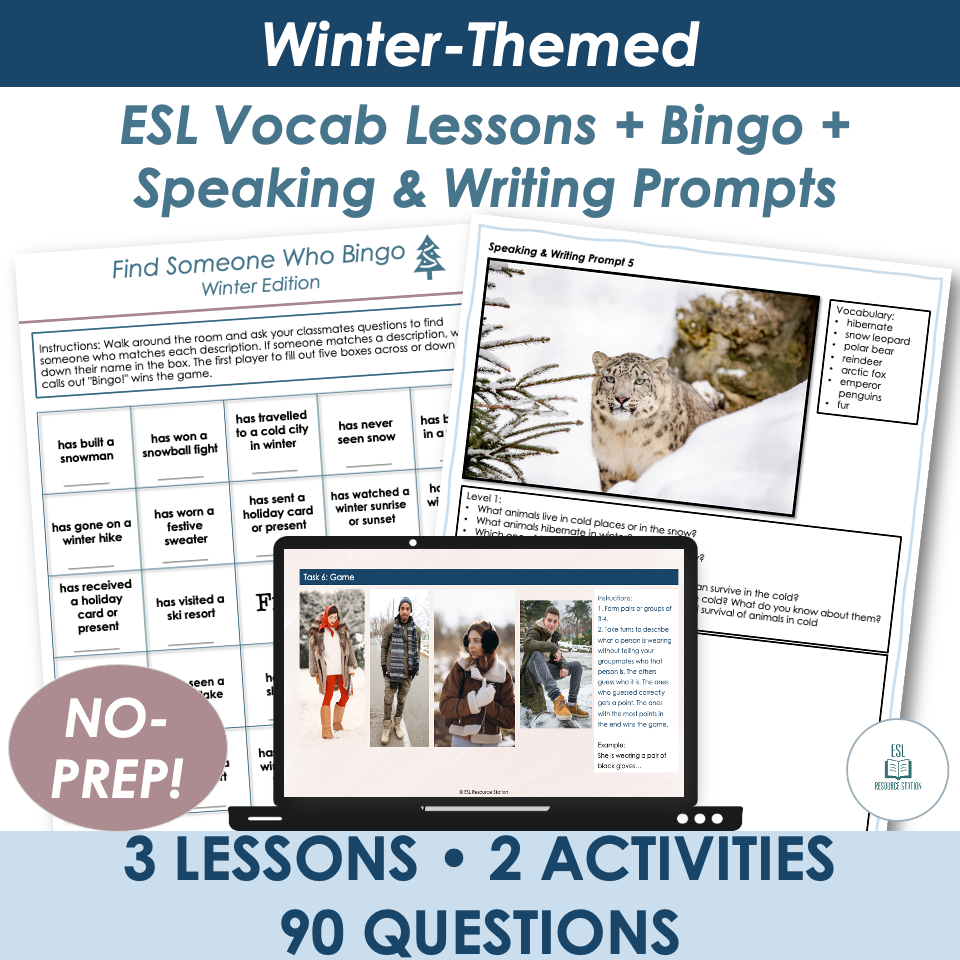 Present Perfect Continuous – Adult ESL B1 Intermediate Grammar Lesson ...