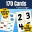 Match Number to Objects Photo Picture Cards Aligned with ABLLS R8 ...