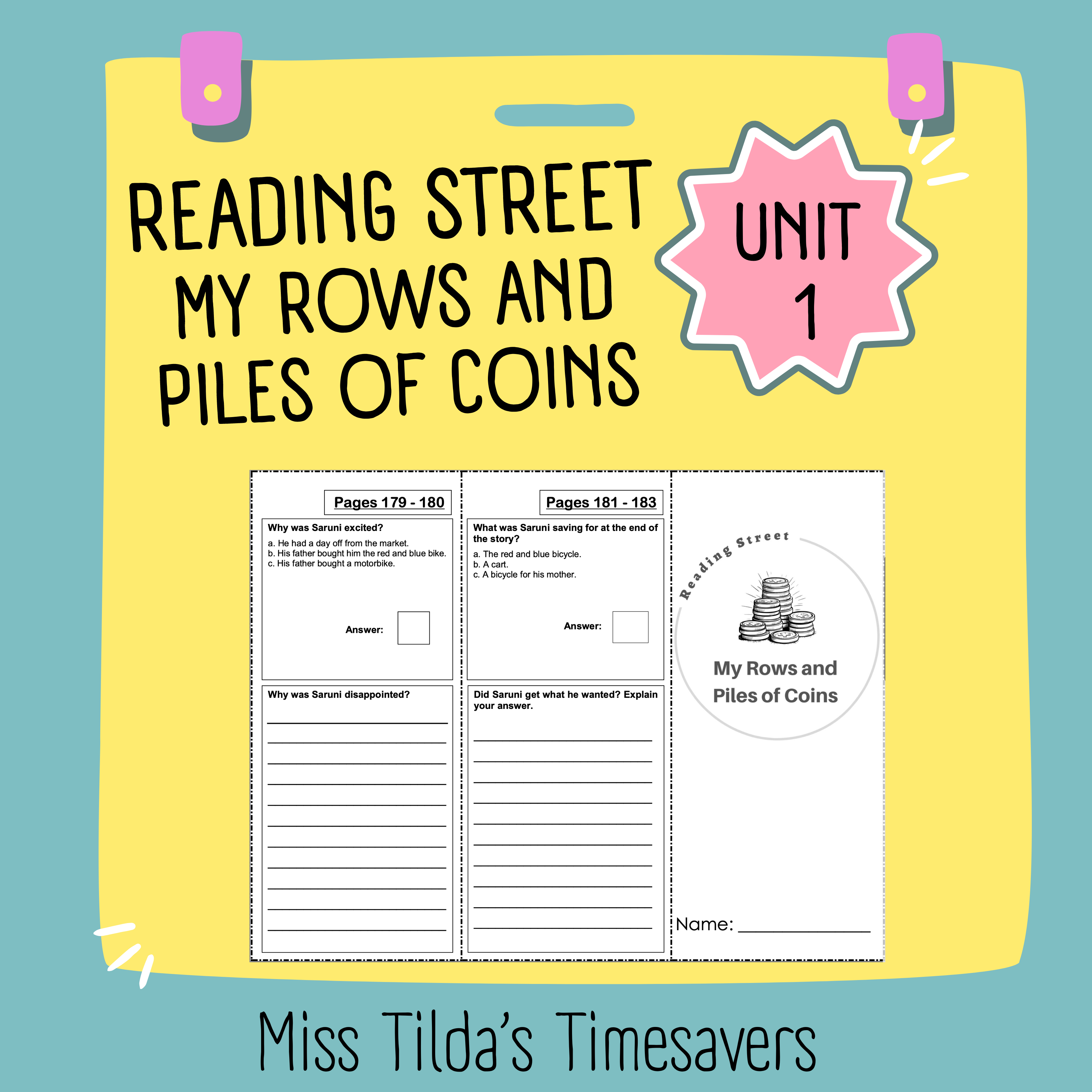 The Flag Maker - Grade 3 HMH into Reading | Made By Teachers