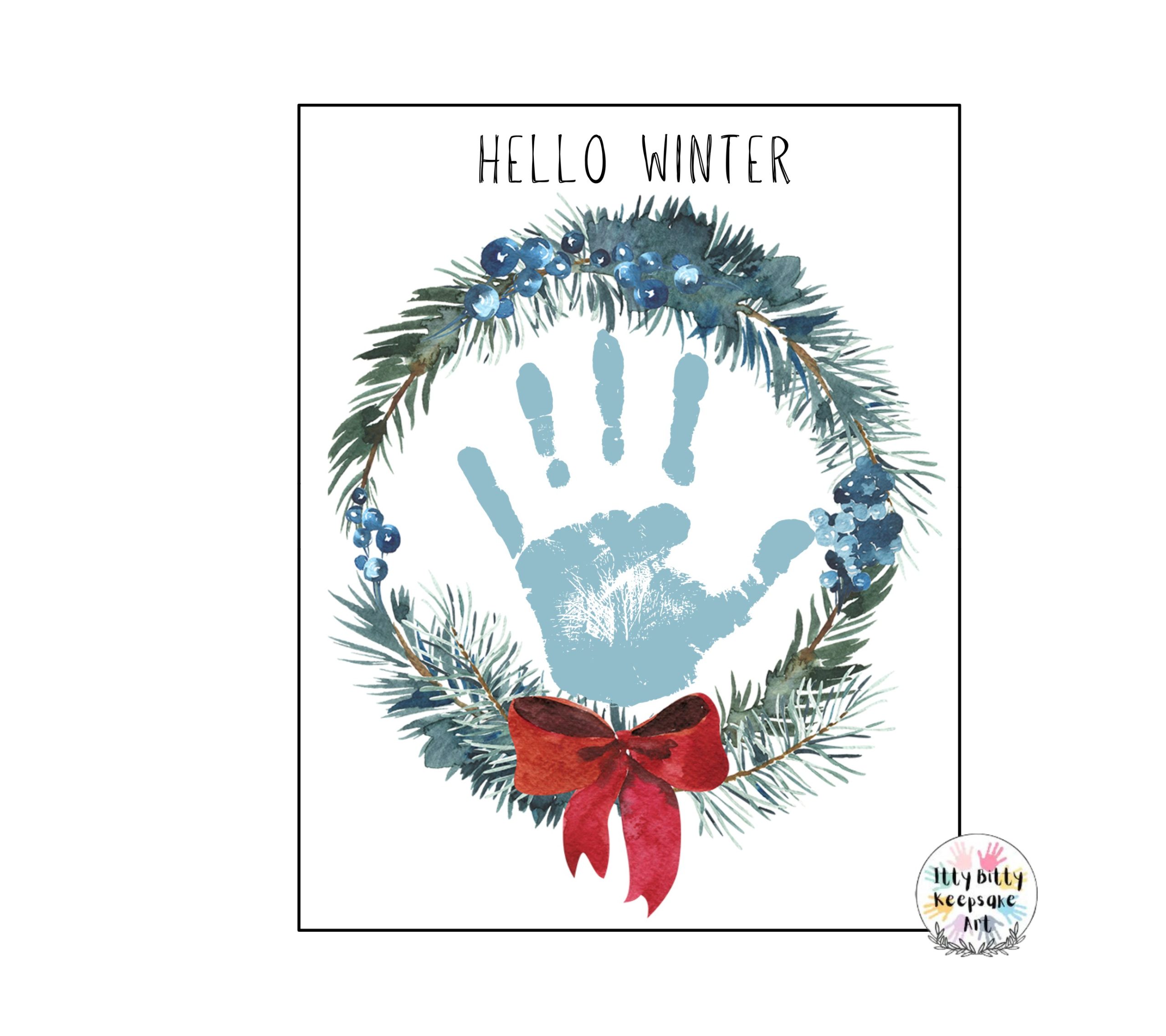 Letter F Handprint Art Craft Printable Template / F is for Flower ...