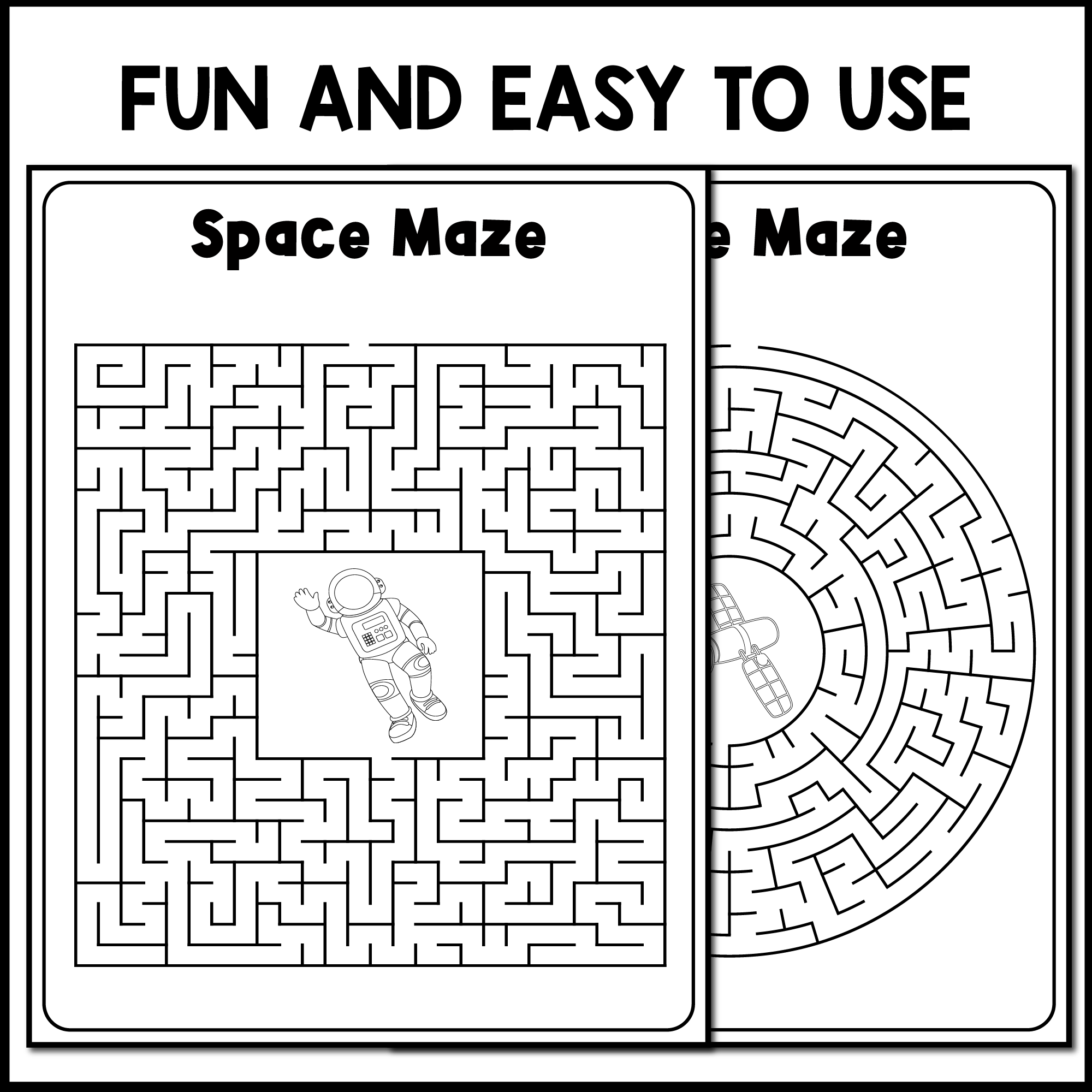 Space and Astronomy Maze Early Finishers Activity Sheets -Space ...