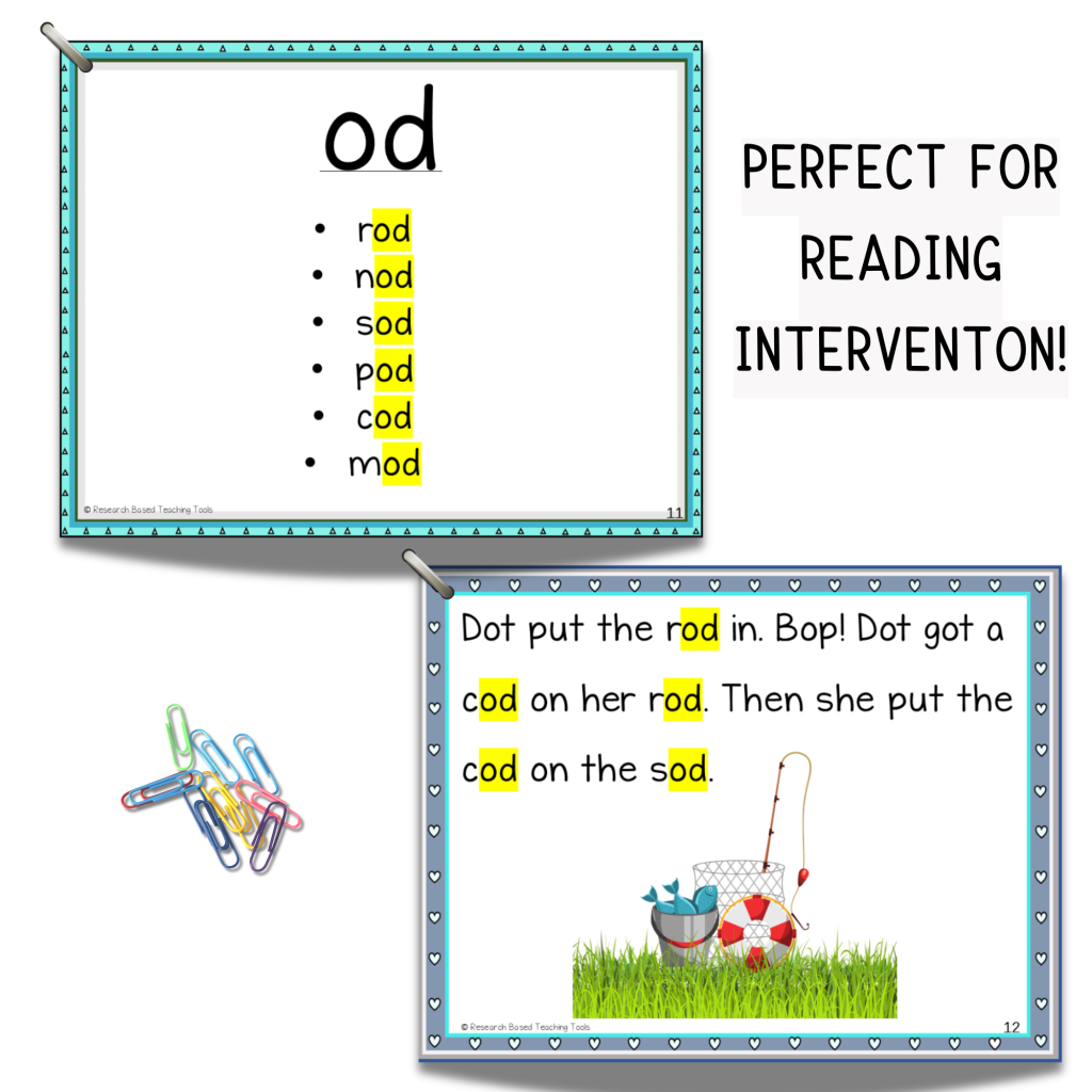 Short Vowel Word Family Phonics Practice | Science of Reading Aligned ...