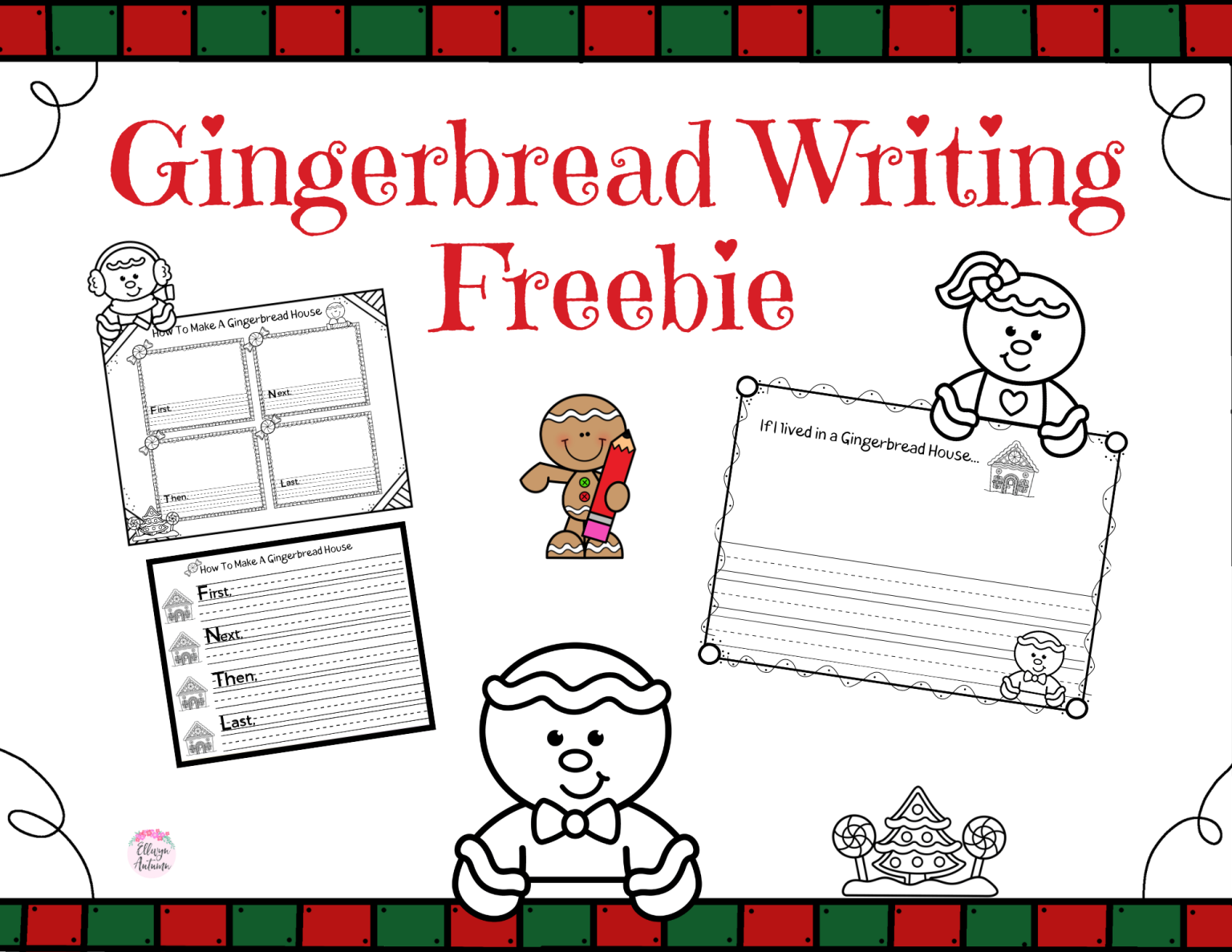 Gingerbread Writing Freebie | Made By Teachers