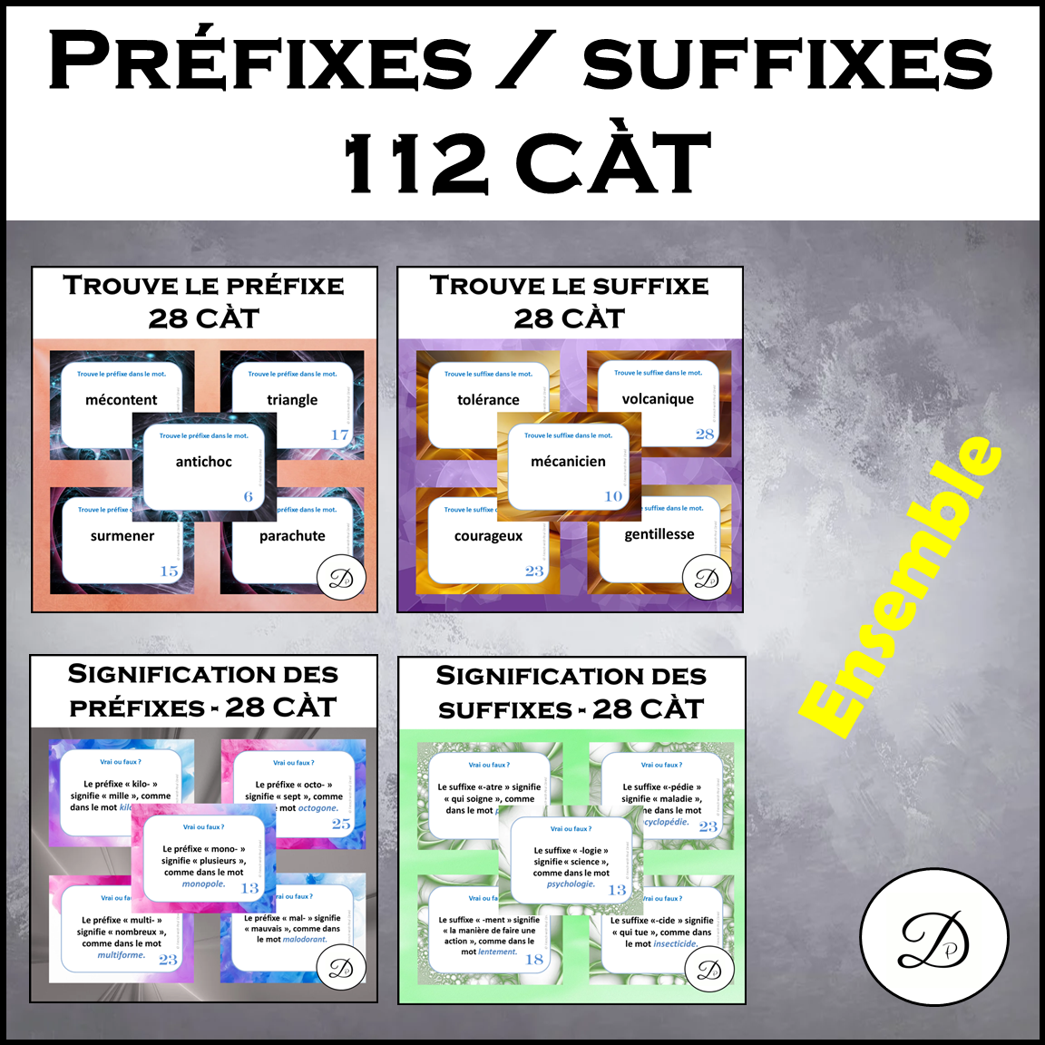 Corrige l'erreur (Les homophones) 28 CAT / French Grammar | Made By ...