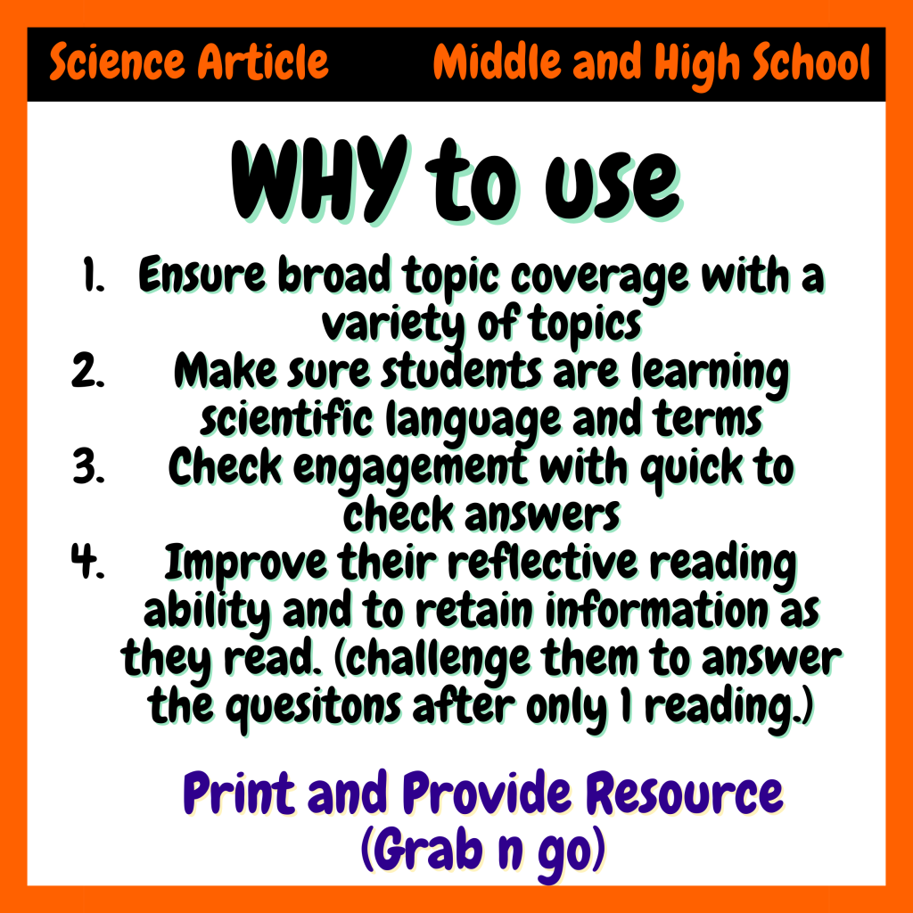 Dark Matters Science Article #6 | Literacy | HS-ESS1-2 | Digital ...