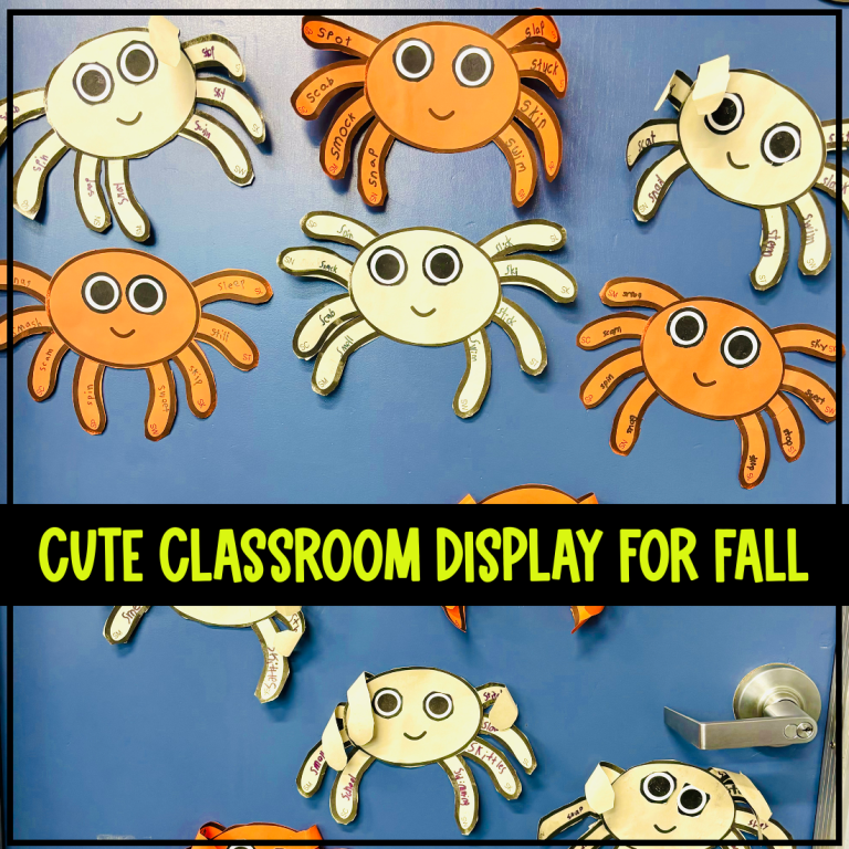 S Blend Spider Craft | Teaching S Blends | Spider Craft | Phonics Craft ...