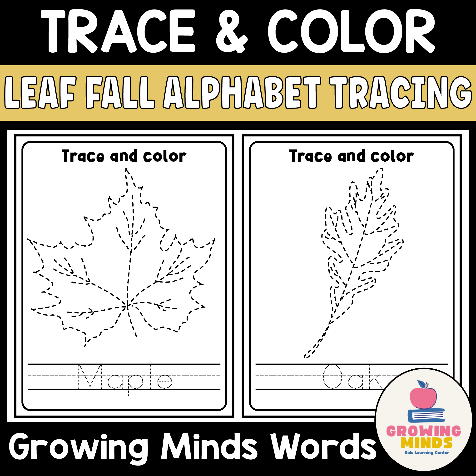 Easy Autumn Word Search Puzzle Worksheet Activity -Fall Activity | Made ...