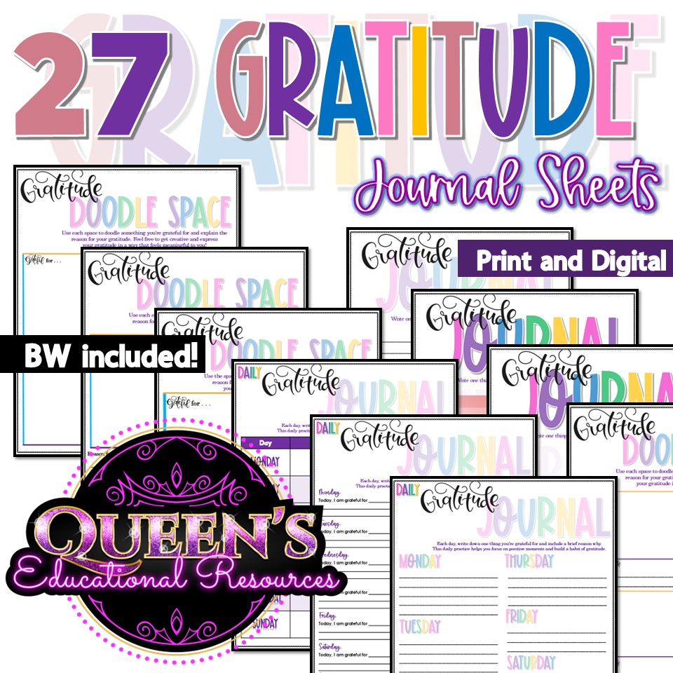 Calm Down Corner | Gratitude Activities | SEL | Thanksgiving | Social ...