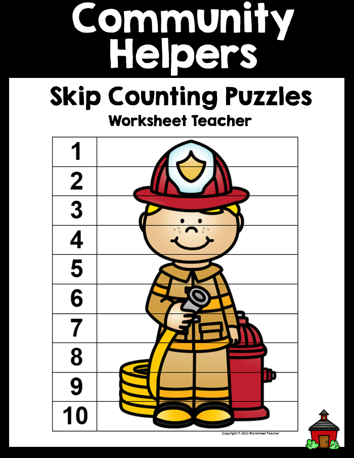 10 Transportation Number Sequence B&W Puzzles | Made By Teachers